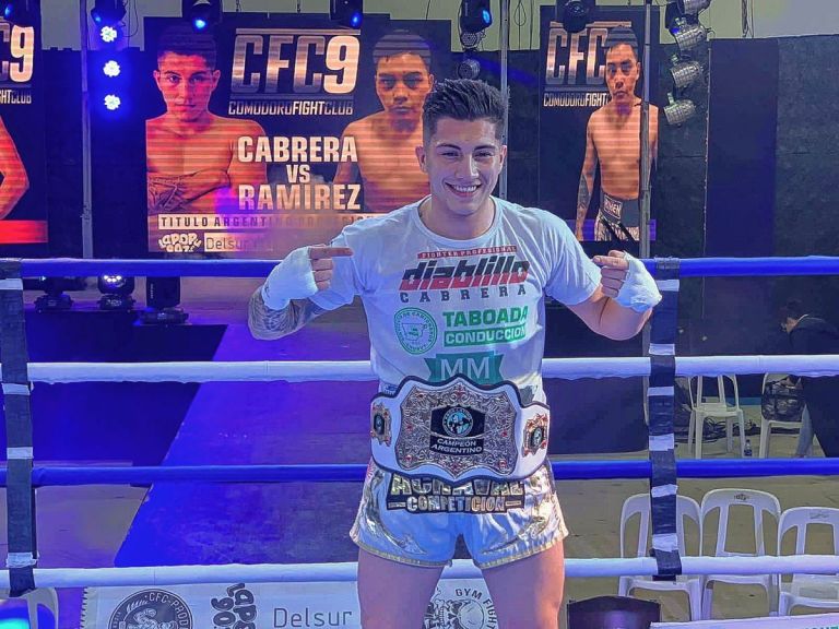 El "Diablillo" Cabrera se quedó con el título argentino en el CFC9 ...