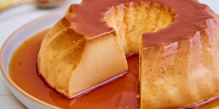 Paso a paso para hacer flan, ¡sin leche, sin huevos y sin horno ...